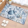 Area Rug 2x3ft Animals Sea Turtle Area Rugs Washable Low Pile Floor ...