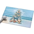 Area Rug 2x3ft Beach Pine Tree Washable Area Rugs for Living Room Shell ...
