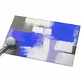 Area Rug 2x3ft Blue Graffiti Washable Area Rugs for Living Room Modern ...