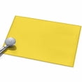Area Rug 2x3ft Bright Yellow Washable Area Rugs for Living Room Solid ...