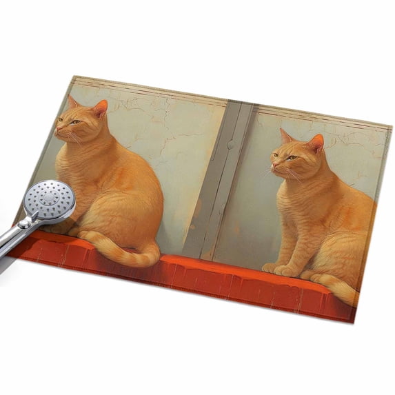 Area Rug 2x3ft Cat Washable Area Rugs for Living Room Animal Painting ...