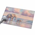 Area Rug 2x3ft Elephant Family Washable Area Rugs for Living Room Pink ...