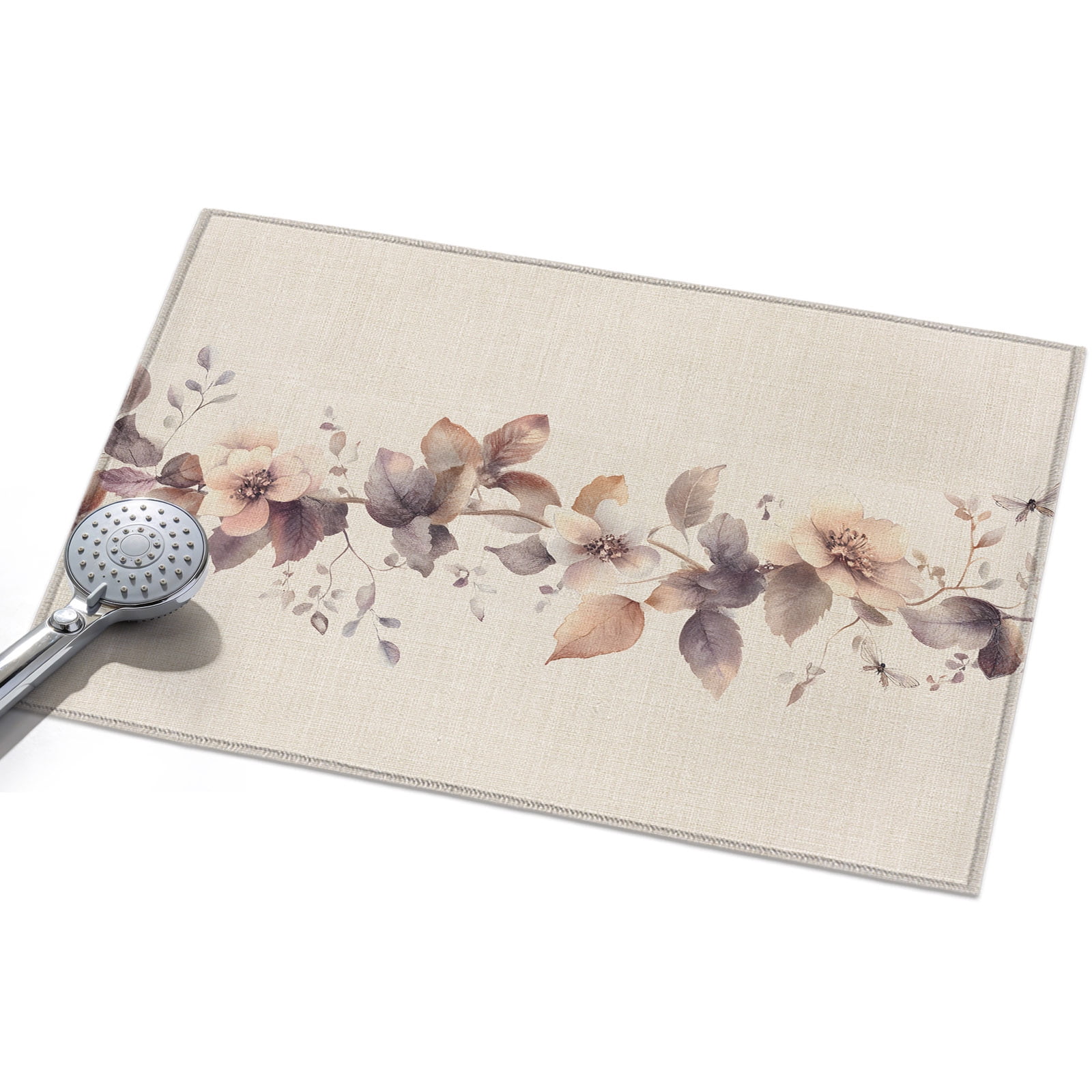 Area Rug 2x3ft Flower Butterfly Washable Area Rugs for Living Room ...