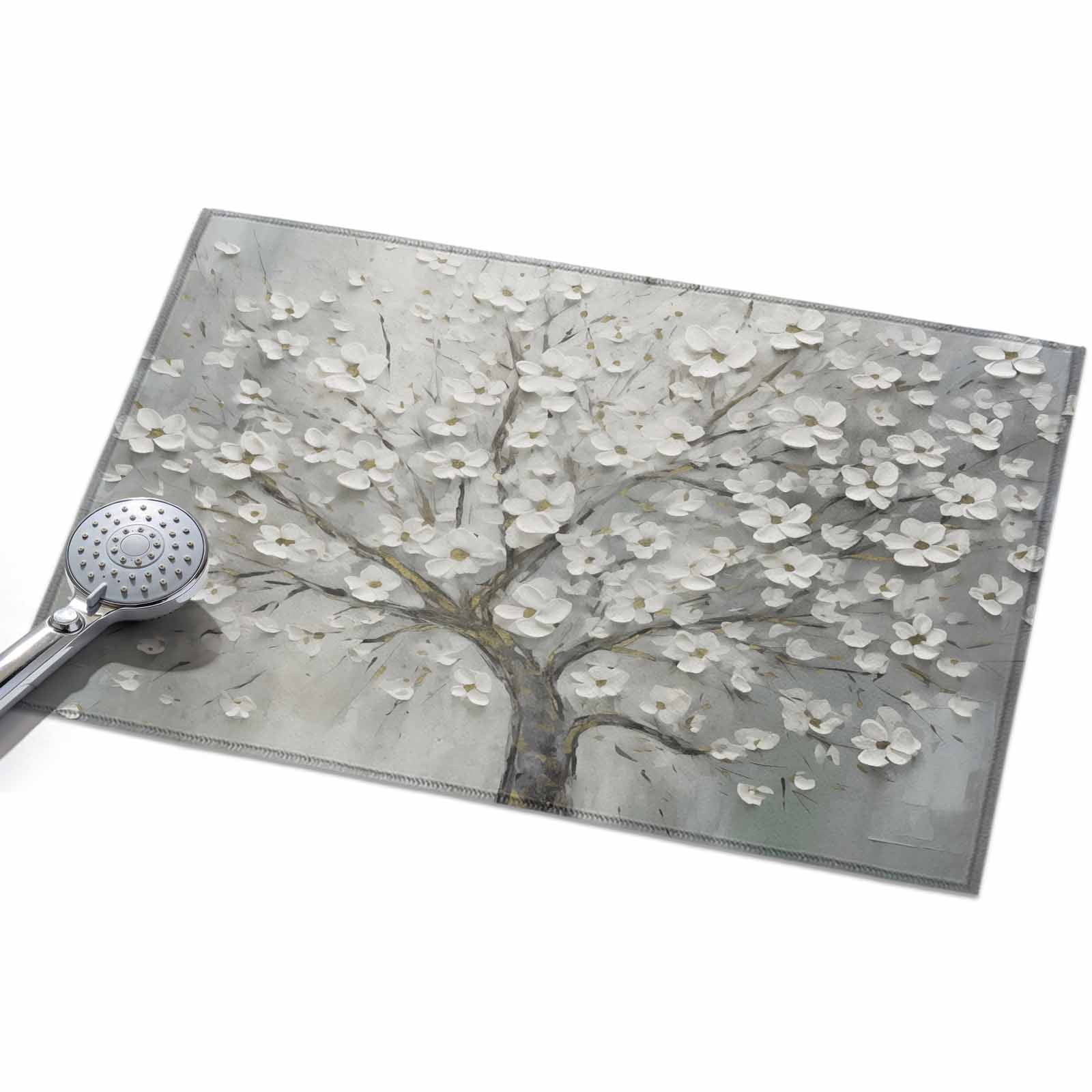 Area Rug 2x3ft Flower Floral Tree Washable Area Rugs for Living Room ...