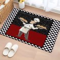 Area Rug 2x3ft Funny Chef Kitchen Cooking Area Rugs Washable Low Pile ...