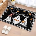 Area Rug 2x3ft, Halloween Ghost Pumpkin Witch Hat Washable Rugs for ...