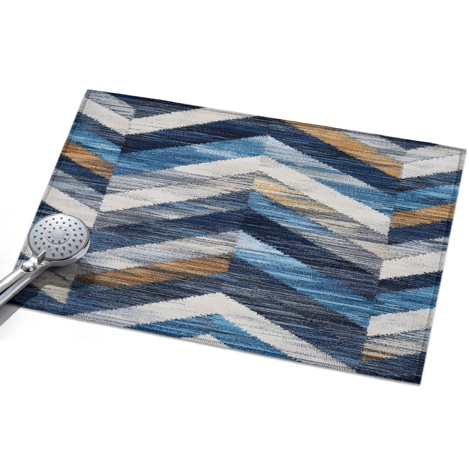 Area Rug 2x3ft Ocean Waves Washable Area Rugs for Living Room Abstract ...