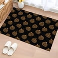 Area Rug 2x3ft, Pastoral Autumn Pumpkin Plant Washable Rugs for Living ...