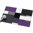 Area Rug 2x3ft Purple Black Patchwork Washable Area Rugs for Living ...