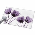 Area Rug 2x3ft Purple Tulip Flower Washable Area Rugs for Living Room ...
