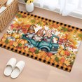 Area Rug 2x3ft, Rustic Gnome Truck Plant Washable Rugs for Living Room ...