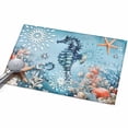Area Rug 2x3ft Seahorse Washable Area Rugs for Living Room Marine Life ...