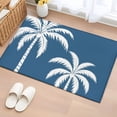 Area Rug 2x3ft Summer Ocean Palm Tree Area Rugs Washable Low Pile Floor ...
