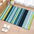 Area Rug 2x3ft Teal Stripe Gradient Abstract Geometric Area Rugs ...