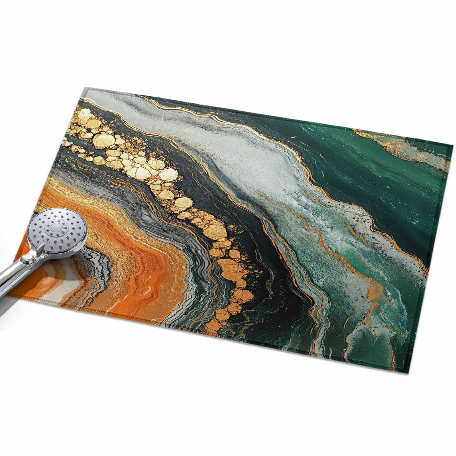Area Rug 2x3ft Texture Painting Washable Area Rugs for Living Room ...