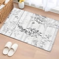 Area Rug 2x3ft Watercolor Forest Tree Leaf Area Rugs Washable Low Pile ...