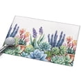 Area Rug 2x3ft Watercolor Green Succulent Washable Area Rugs for Living ...