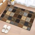 Area Rug 2x3ft Wild Tiger Leopard Cow Texture Area Rugs Washable Low ...