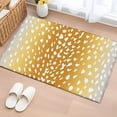 Area Rug 2x3ft Yellow Dots Texture Floor Entryway Rugs Indoor Floor ...