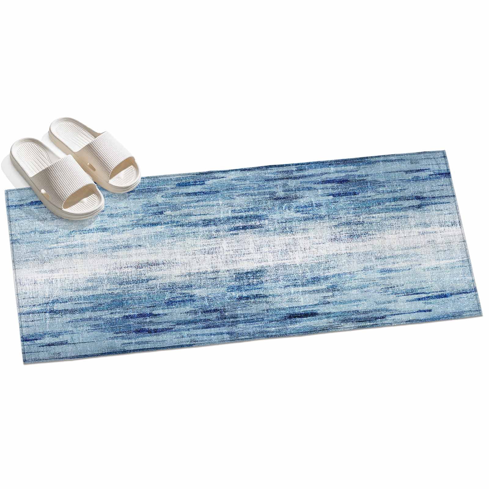 Area Rug 2x6ft Abstract Painting Area Rugs for Kitchen Runner Rug Sky ...