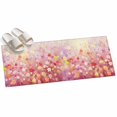 Area Rug 2x6ft Abstract Plant Area Rugs for Kitchen Runner Rug Pink ...
