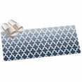 Area Rug 2x6ft Blue Moroccan Design Area Rugs for Kitchen Runner Rug ...