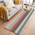 Area Rug 2x6ft Bohemian Ethnic Texture Splicing Stripes Area Rugs ...