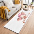Area Rug 2x6ft Cartoon Pink Bathing Pig Area Rugs Washable Low Pile ...