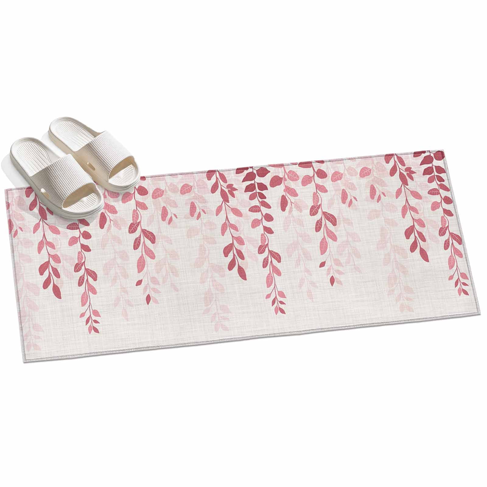 Area Rug 2x6ft Eucalyptus Leaves Area Rugs for Kitchen Runner Rug ...