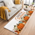 Area Rug 2x6ft Happy Thanksgiving Words Area Rugs Washable Low Pile ...