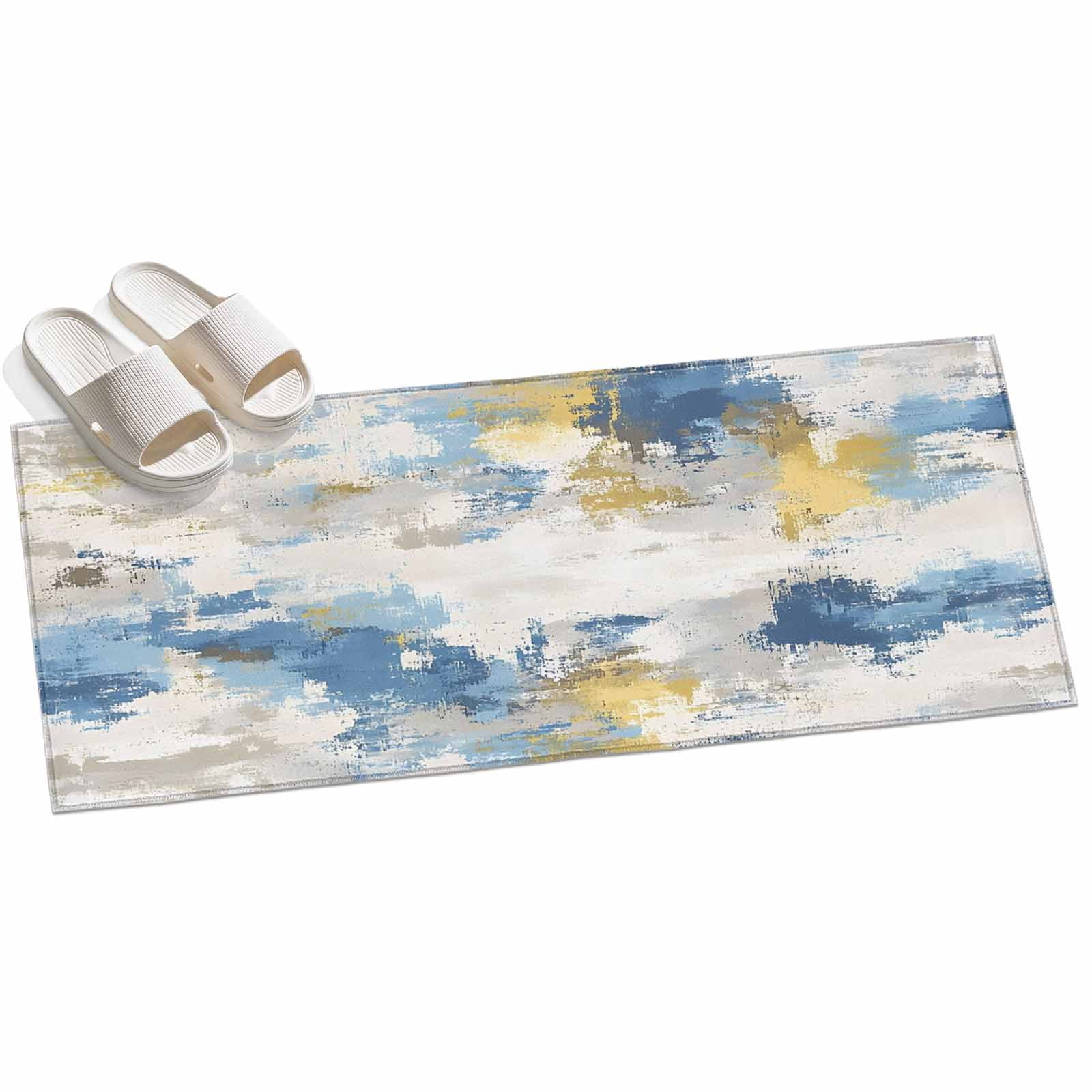 Area Rug 2x6ft Modern Abstract Art Area Rugs for Kitchen Runner Rug ...