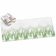 Area Rug 2x6ft Pine Tree Area Rugs for Kitchen Runner Rug Nature Foggy ...