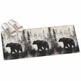 Area Rug 2x6ft Retro Bear Forest Area Rugs for Kitchen Runner Rug Oil ...