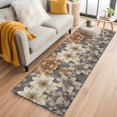 Area Rug 2x6ft Retro Elegant Pastoral Flower Area Rugs Washable Low ...