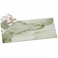 Area Rug 2x6ft Sage Green Marble Area Rugs for Kitchen Runner Rug ...
