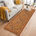 Area Rug 2x6ft Spring Flower Leaf Butterfly Area Rugs Washable Low Pile ...