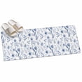 Area Rug 2x6ft Spring Flowers Area Rugs for Kitchen Runner Rug Blue ...