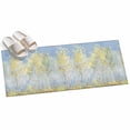 Area Rug 2x6ft Yellow Tree Plant Area Rugs for Kitchen Runner Rug ...