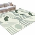 Area Rug 3x5ft Abstract Geometric Washable Area Rugs for Living Room ...
