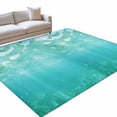 Area Rug 3x5ft Ocean Summer Sunlight Washable Area Rugs for Living Room ...
