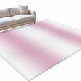 Area Rug 3x5ft Ombre Pink White Washable Area Rugs for Living Room ...