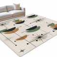 Area Rug 3x5ft, Retro Bohemian Pattern Washable Rugs for Living Room ...