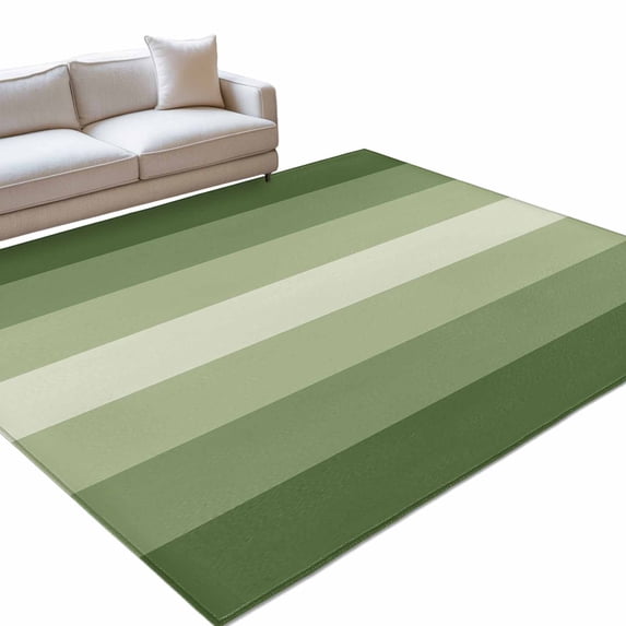 Area Rug 3x5ft Sage Green Washable Area Rugs for Living Room Gradient ...
