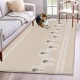 Area Rug 3x5ft Summer Tropical Palm Tree Area Rugs Washable Low Pile ...