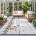 Area Rug 4x6ft, White Pumpkin Fall Orange Maple Leaf Washable Rugs for ...