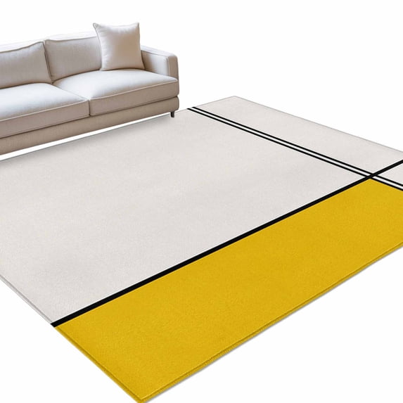 Area Rug 5x7ft Abstract Washable Area Rugs for Living Room Modern ...