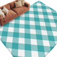 Area Rug 5x8ft, Rustic Plaid Washable Rugs for Living Room Bedroom ...