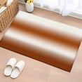 Area Rug Abstract Gradient Orange Rectangle Area Rugs Washable Rug for ...