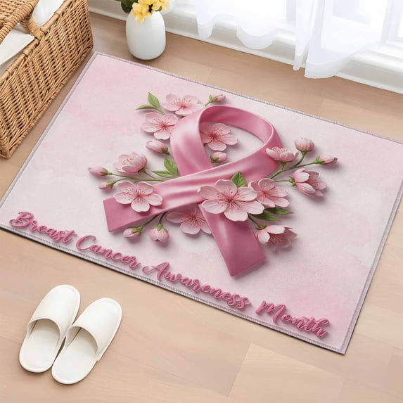 Area Rug Abstract Gradient Pink Soft Rectangle Area Rugs Washable Rug ...