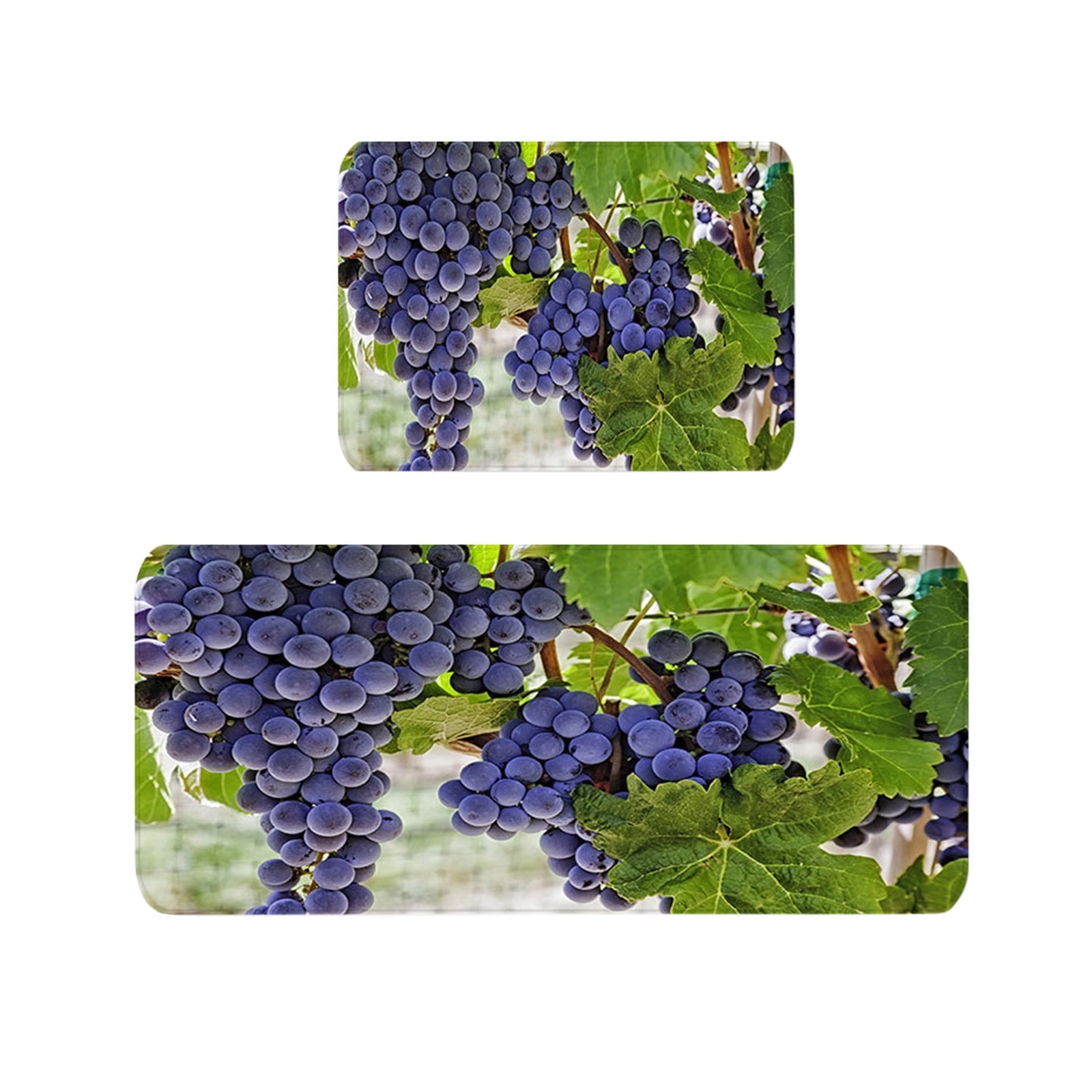 Area Rug Grapes Kitchen Carpet Is Comfortable Absorbing And Fatigue ...